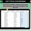Easy To Use Budget Excel Spreadsheet (Blue) – Designs By Blue Star