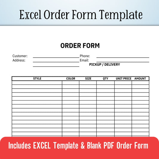 Invoices & Order Forms – Designs By Blue Star